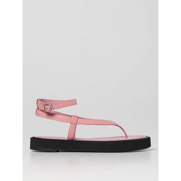 BY FAR | Shoes | By Far Flat Sandals Woman Pink | Poshmark